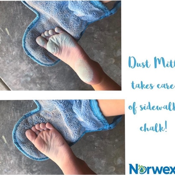 Norwex | Other | Newnorwex Dusting Mitt In Blue Attracts And Holds Dust ...